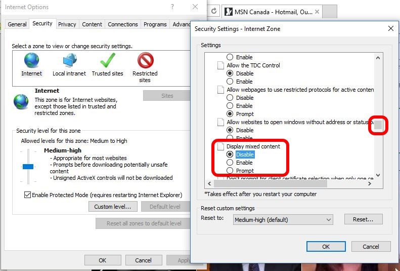 this-page-is-accessing-information-that-is-under-its-control-fix-mixed-content-up-running