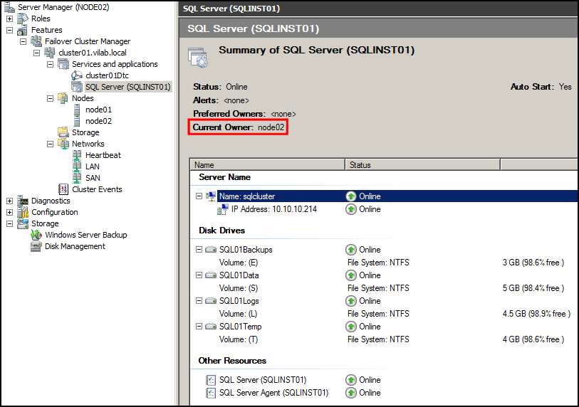 Adding a node to a SQL Server 2008 R2 Failover Cluster using Server ...