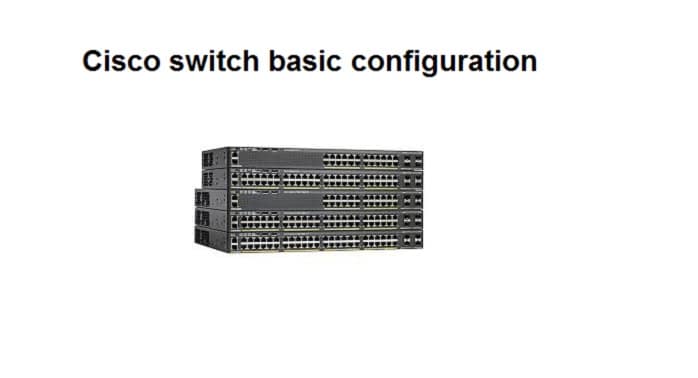 Cisco switch basic configuration | Basic Cisco Switch Configuration