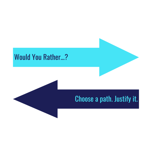 WYR Sample Sheet – Would You Rather Math