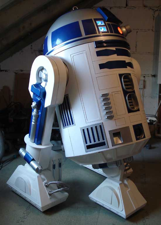 R2-D2 Prop Construction: Finished Assembly – XRobots