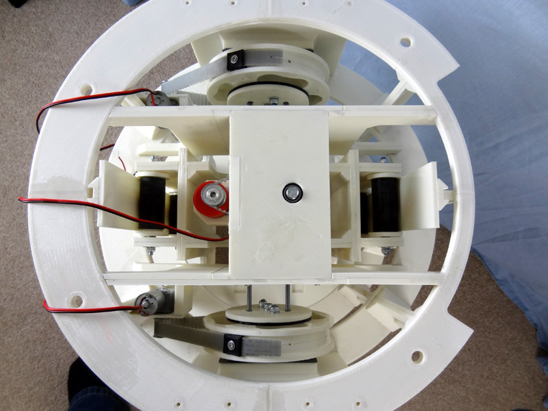 Centre Foot Retracting Mechanism – XRobots