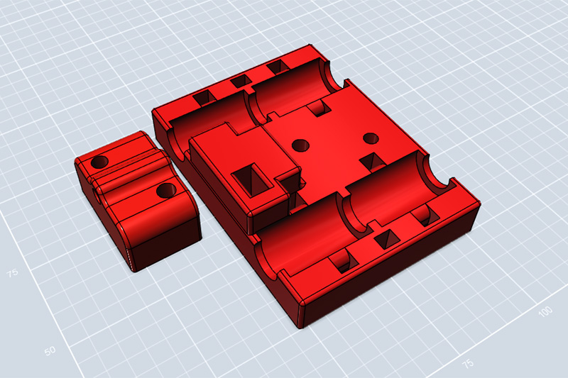 Android 12 REV B Leg Modification parts Part 2 – XRobots