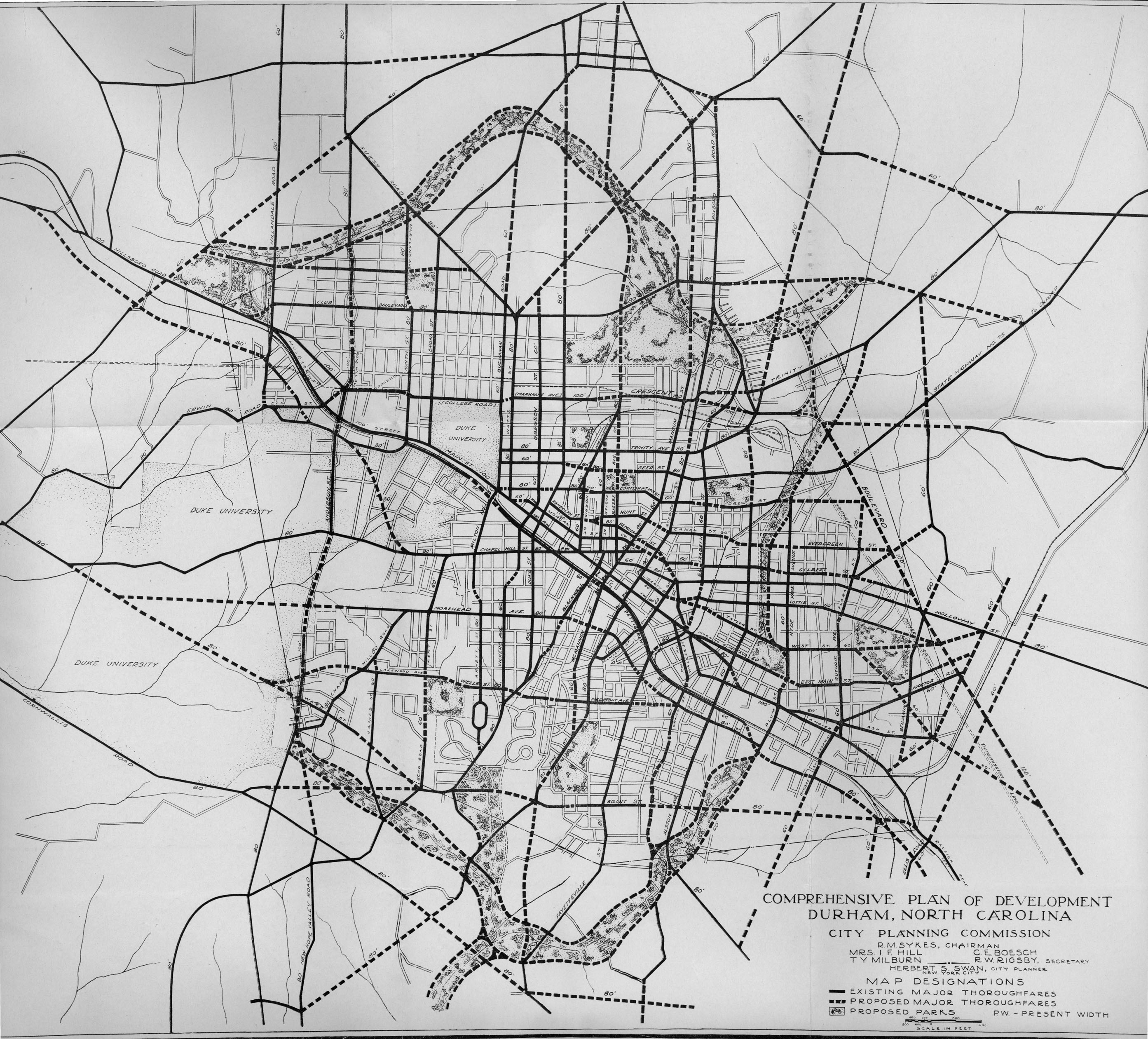 Renewal in Durham – A collection of historical plans for Durham