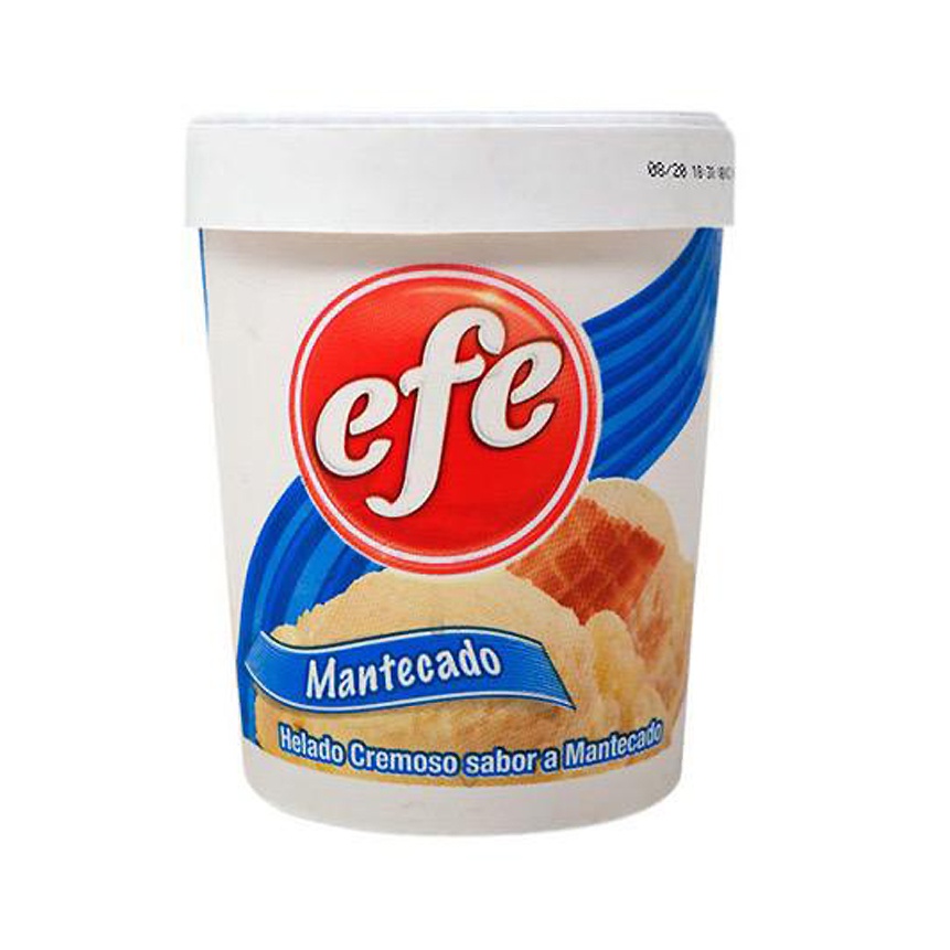 Helado Efe Mantecado 920 ml - Yummy Delivery