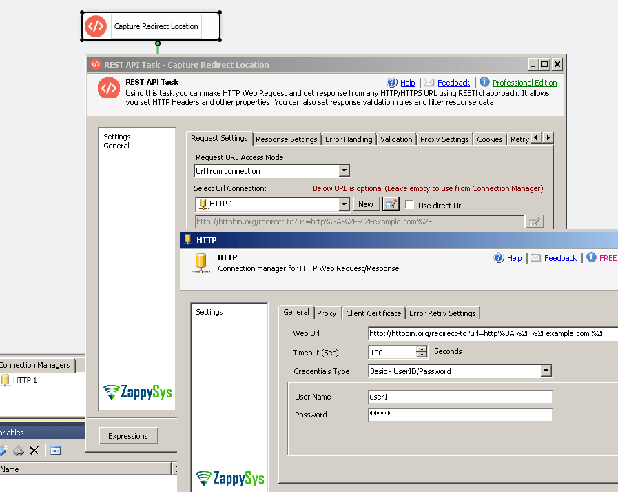Calling Web API in SSIS with Authorization and Redirect | ZappySys Blog