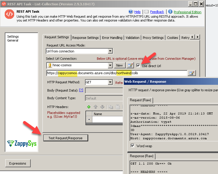 Using HMAC Authentication for API in SSIS / ODBC Drivers | ZappySys Blog