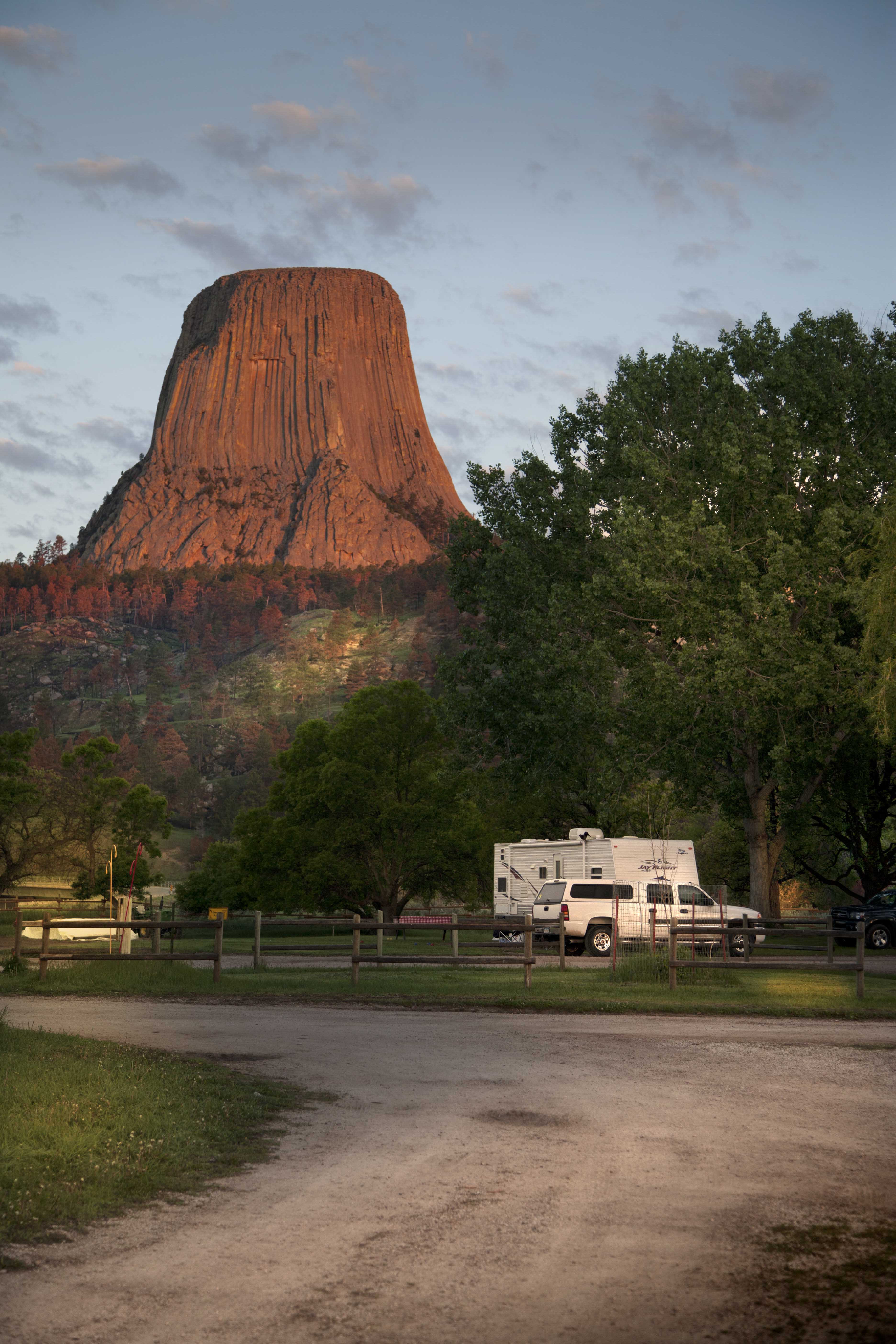 Après la traversée des Grandes Plaines au Nord des États-Unis: Badlands ...