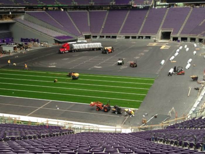 New Pictures of a Nearly-Complete US Bank Stadium - Zone Coverage